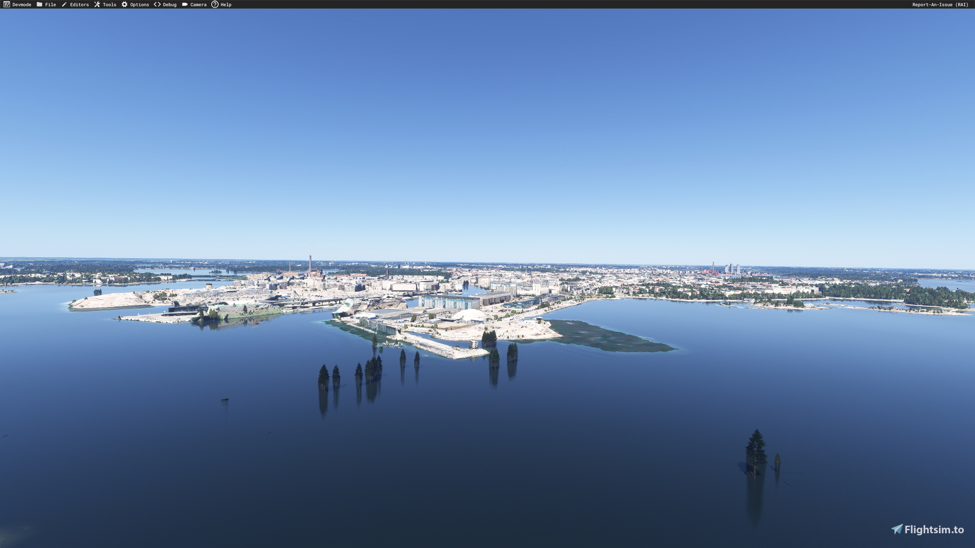 Helsinki Water Areas Tree Fix - MSFS Add-on - Flightsim.to