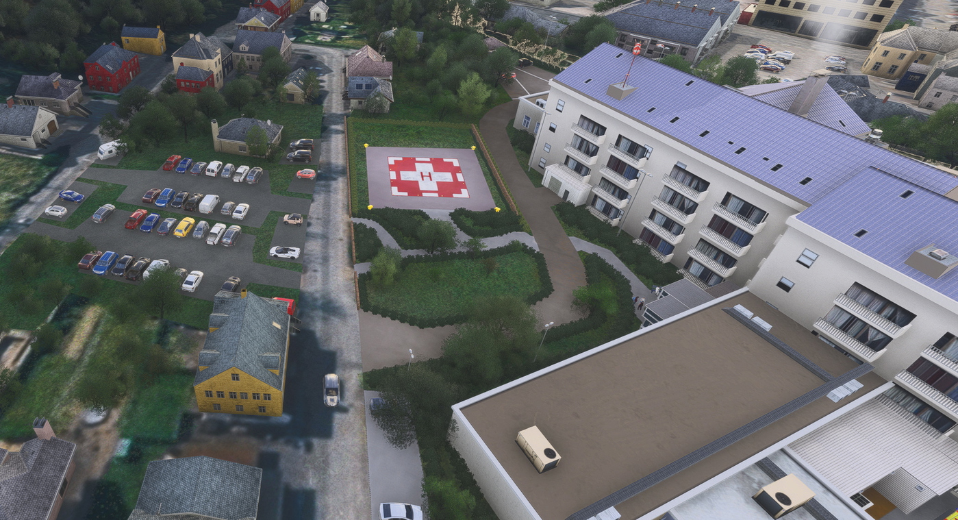 Hospitals in the Sauerland, Part 3 for Microsoft Flight Simulator | MSFS