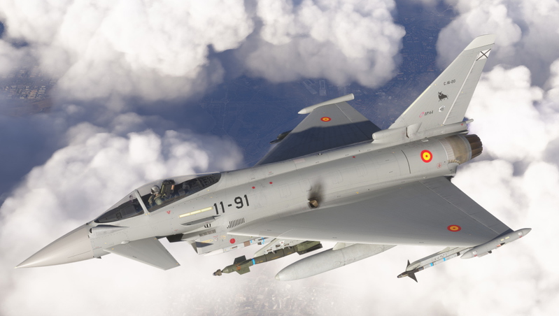 IndiaFoxtEcho Eurofighter Typhoon | IPA4 Spanish Air Force | C.16-20 ...