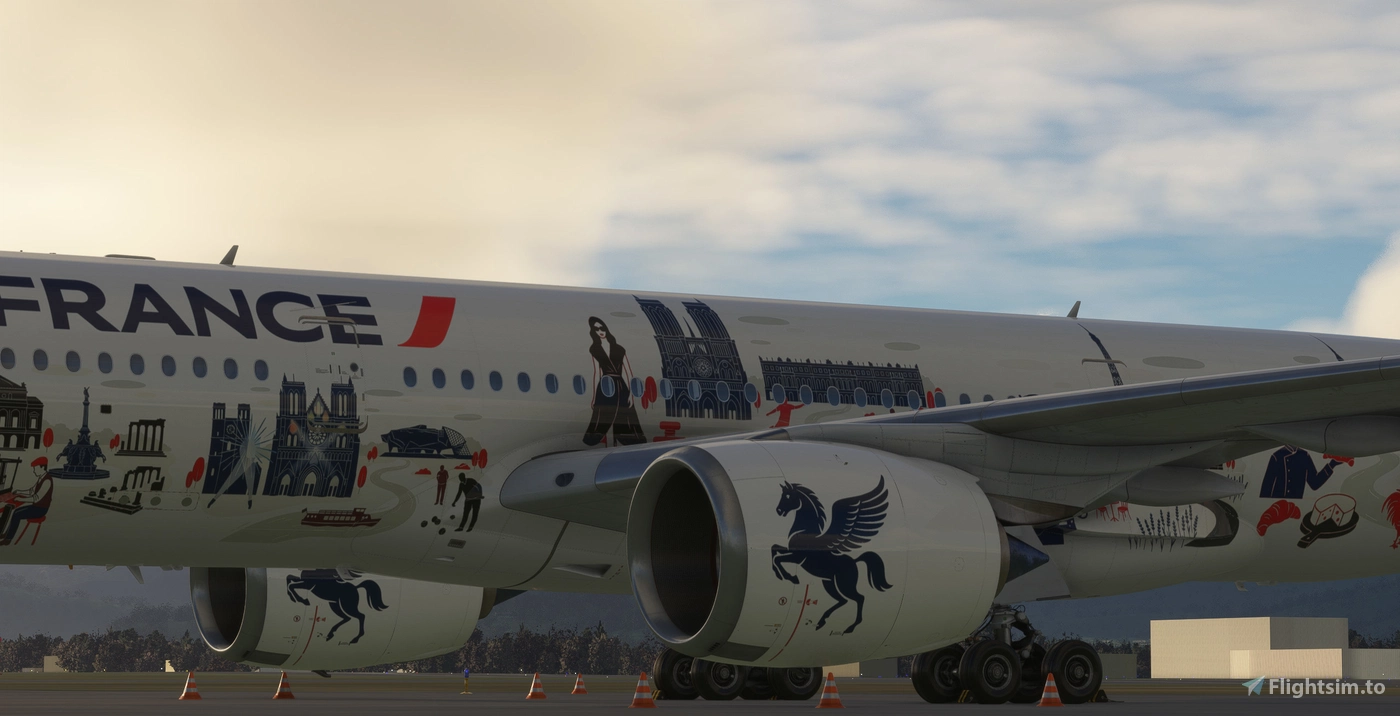 iniBuilds A350-900 - Air France 'French Wanderlust' (SWISS inspiration ...