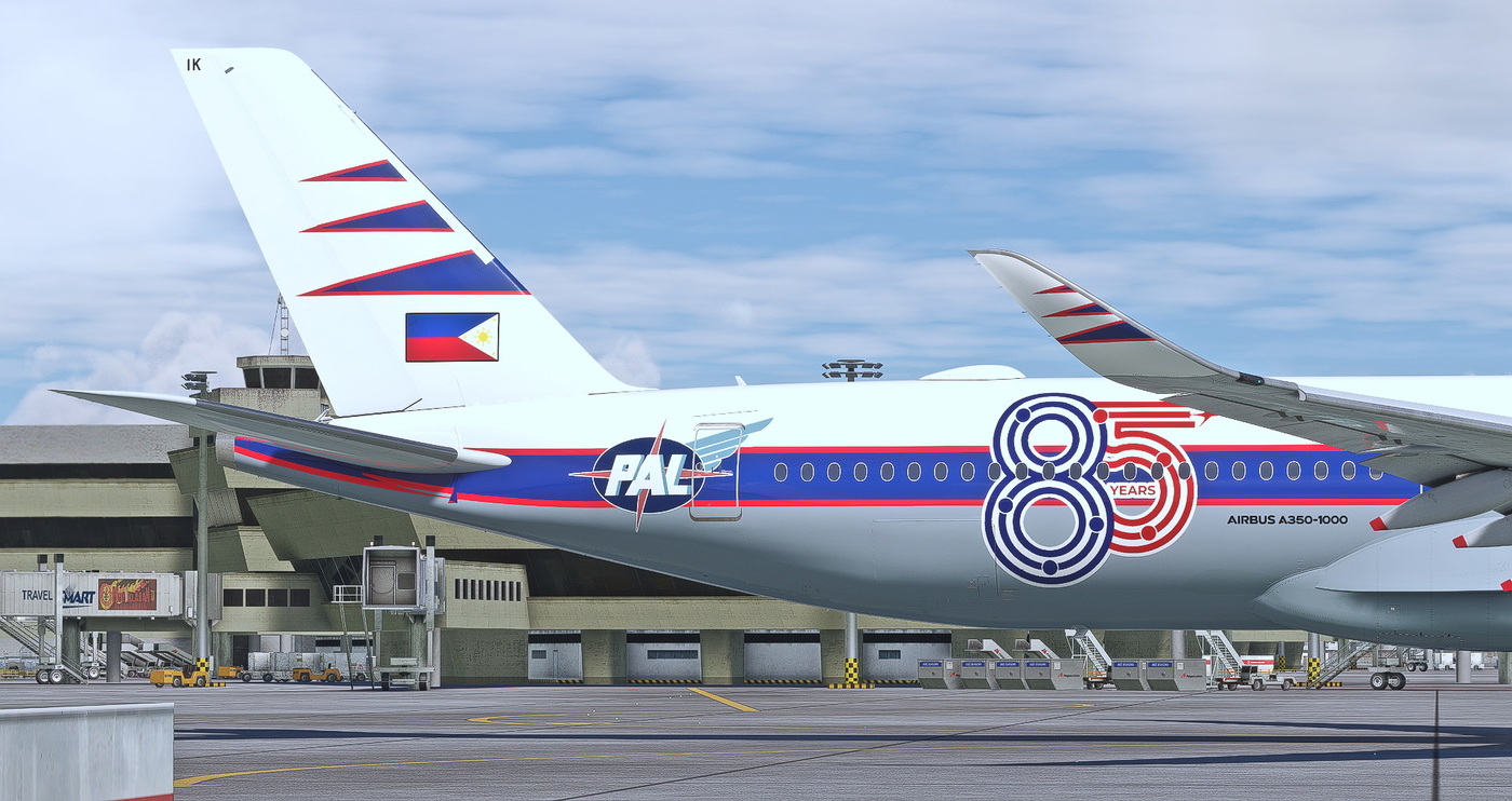 inibuilds Airbus A350-1000 Philippine Airlines "Route of the Orient ...