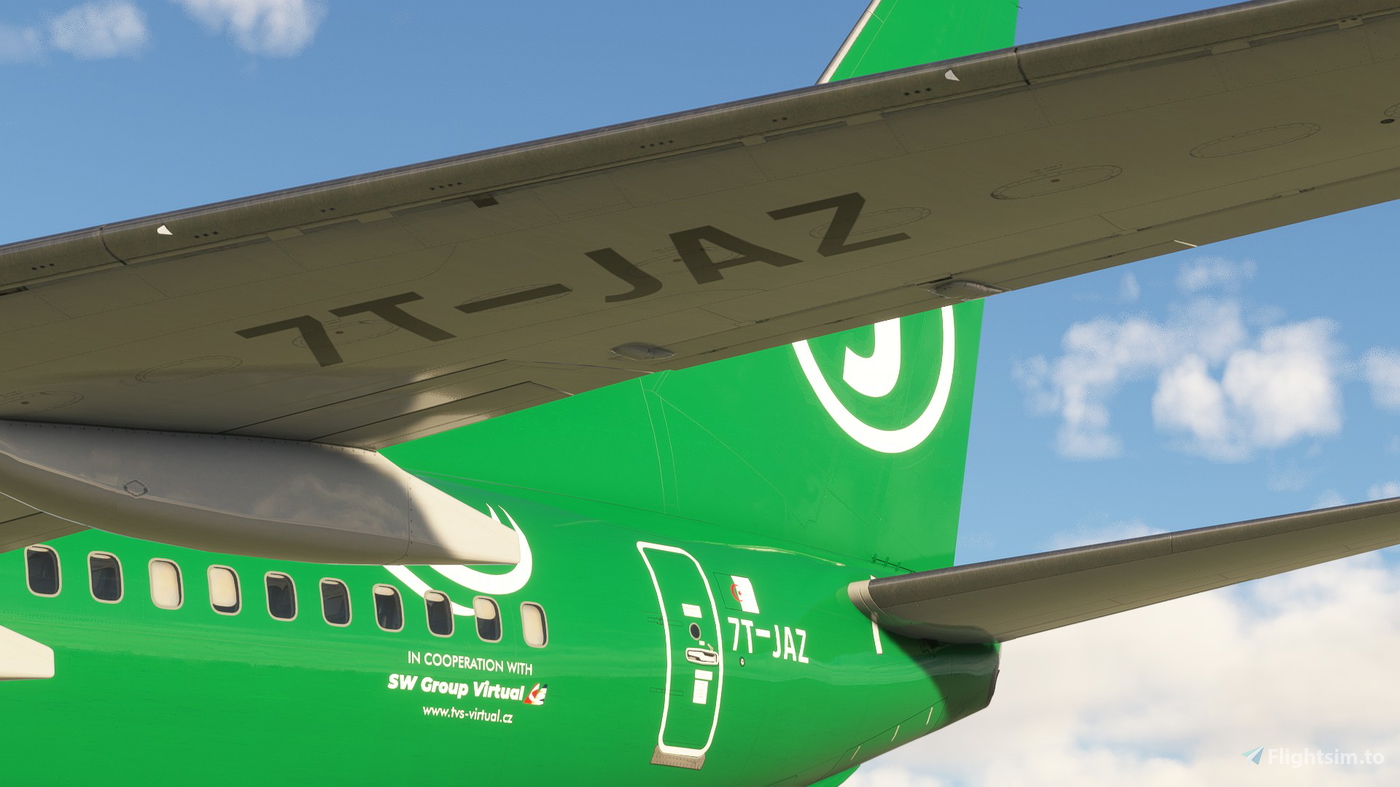 Jachym Air B738 livery for Microsoft Flight Simulator | MSFS