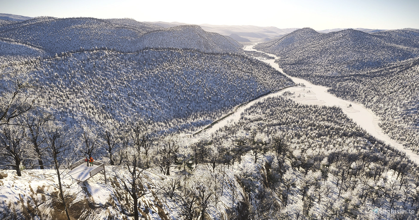 Jacques-Cartier National Park, Quebec pour Microsoft Flight Simulator ...