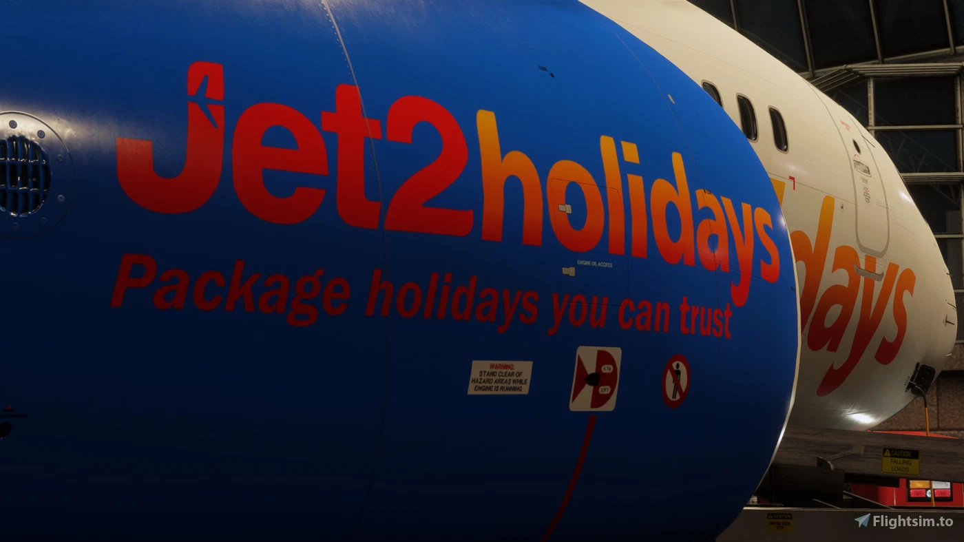 Jet2Holidays [Pack] - PMDG 738 2024 для Microsoft Flight Simulator | MSFS