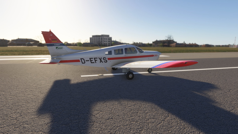 Just Flight PA28 Warrior II D-EFXS livery for Microsoft Flight ...