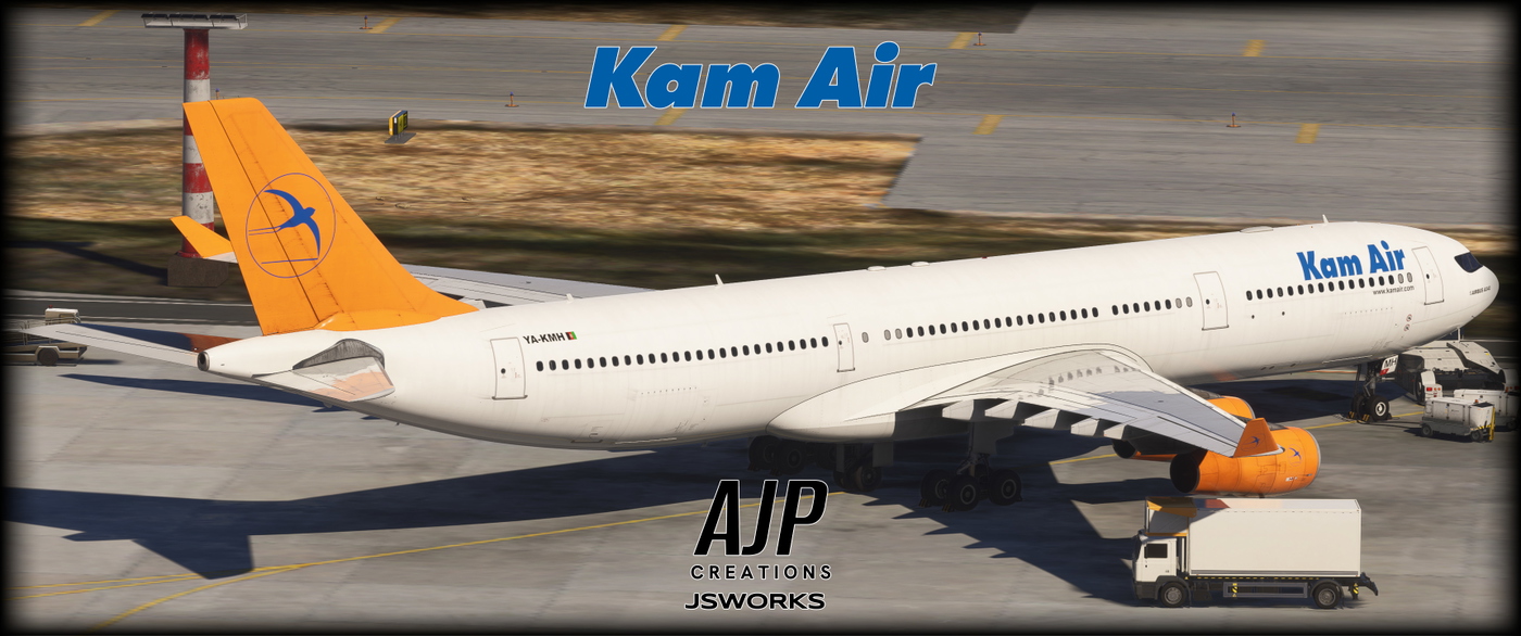 Kam Air - YA-KMH - Inibuilds A340-300 pour Microsoft Flight Simulator ...