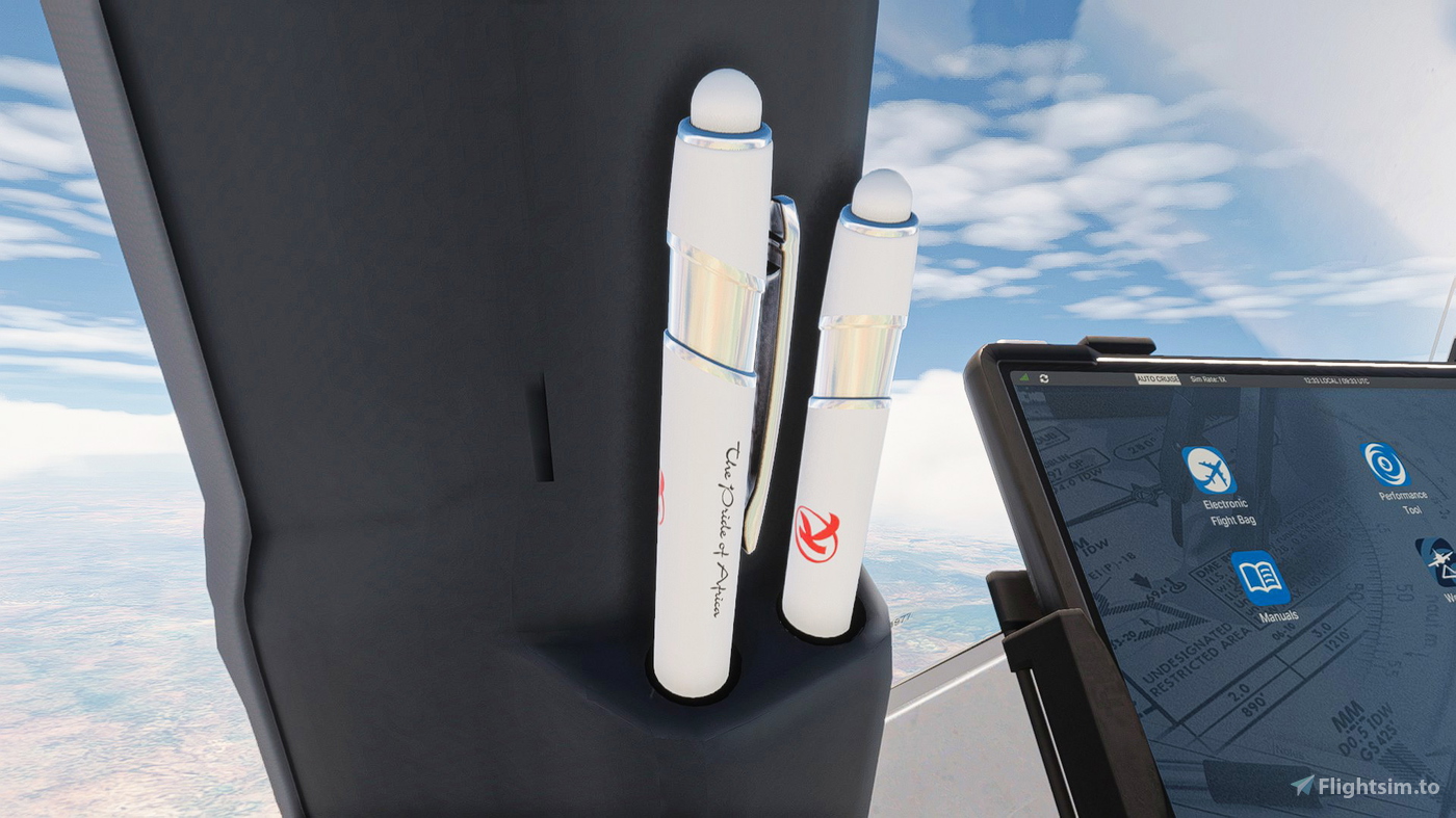 Kenya Airways Boeing 737-800 (5Y-CYA) for Microsoft Flight Simulator | MSFS