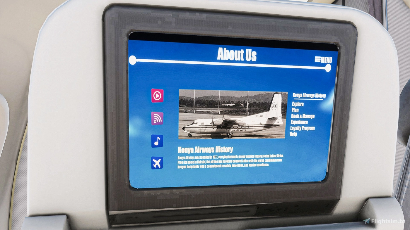 Kenya Airways Boeing 737-800 (5Y-CYA) for Microsoft Flight Simulator | MSFS