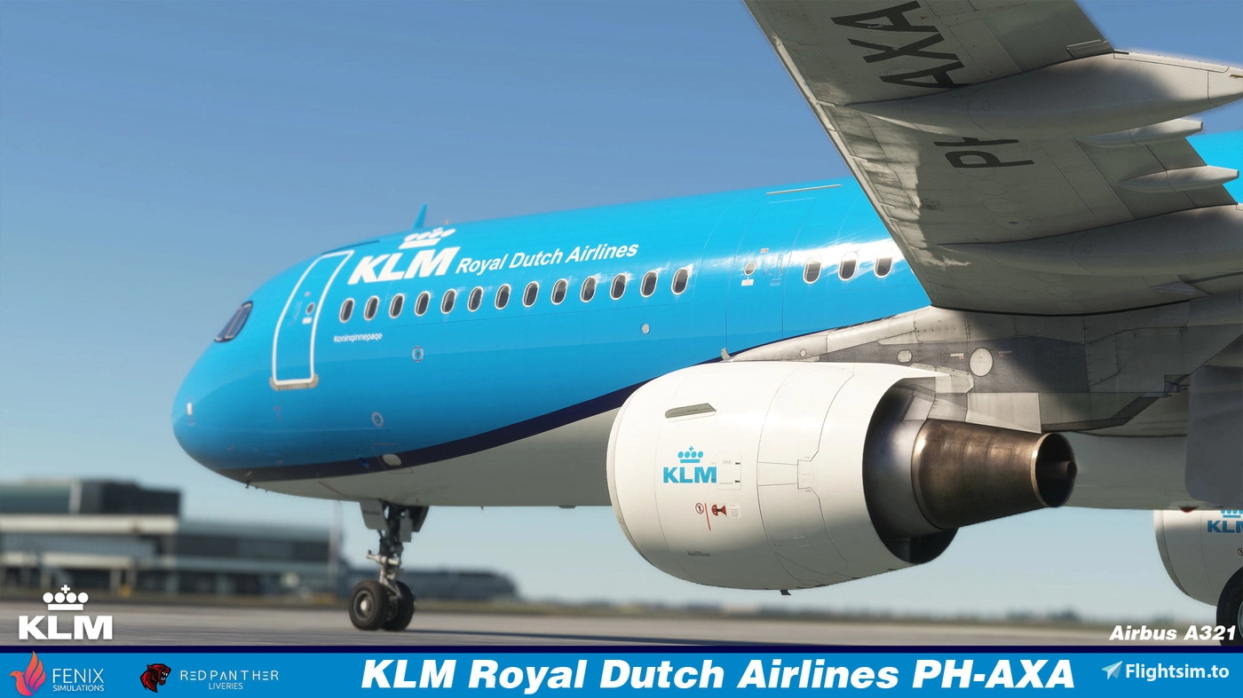 KLM Royal Dutch Airlines A321 (PH-AXA) pour Microsoft Flight Simulator ...