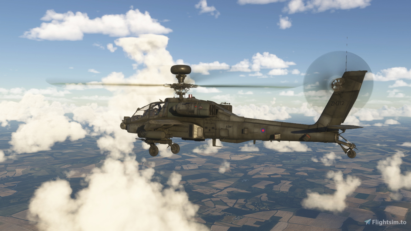 KwikFlight-Hunter-Livery-AAC Apache-2024 Native per Microsoft Flight ...