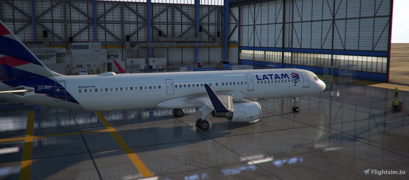 LatinVFR Airbus A321 LATAM Chile (CC-BEF) für Microsoft Flight ...
