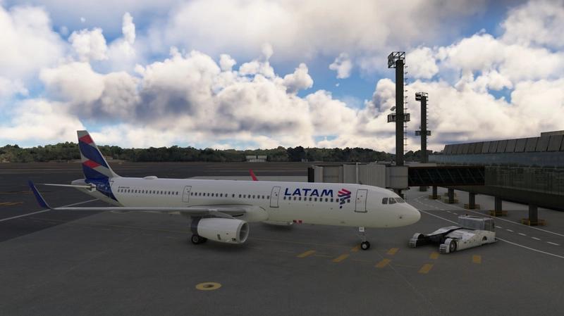 LatinVFR Airbus A321 LATAM (PT-MXP) für Microsoft Flight Simulator | MSFS