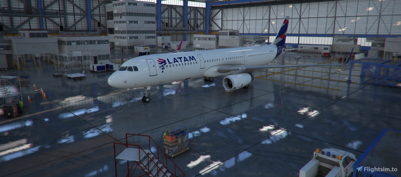 LatinVFR Airbus A321 LATAM (PT-MXP) für Microsoft Flight Simulator | MSFS
