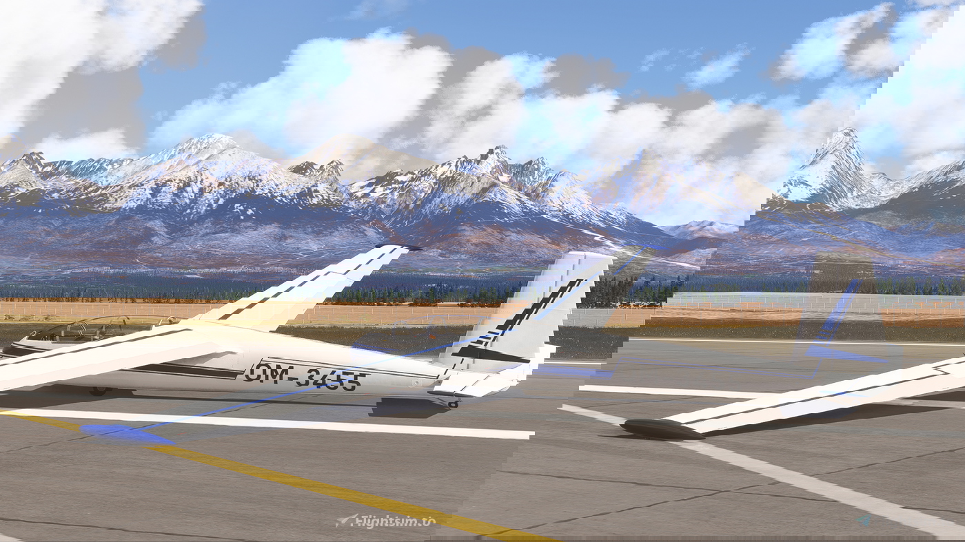 LET L-13 Blaník OM-3455 per Microsoft Flight Simulator | MSFS