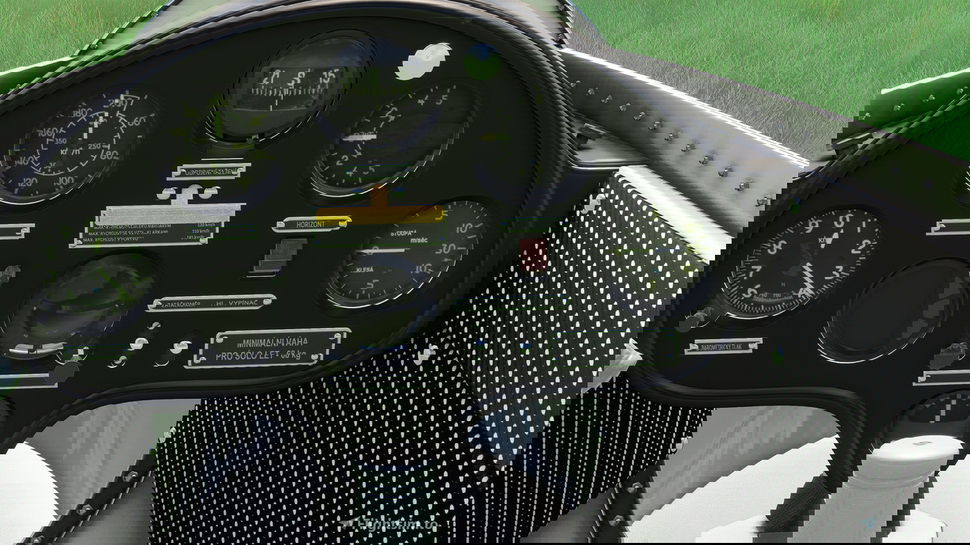 LET L-13 Blaník OM-3455 para Microsoft Flight Simulator | MSFS