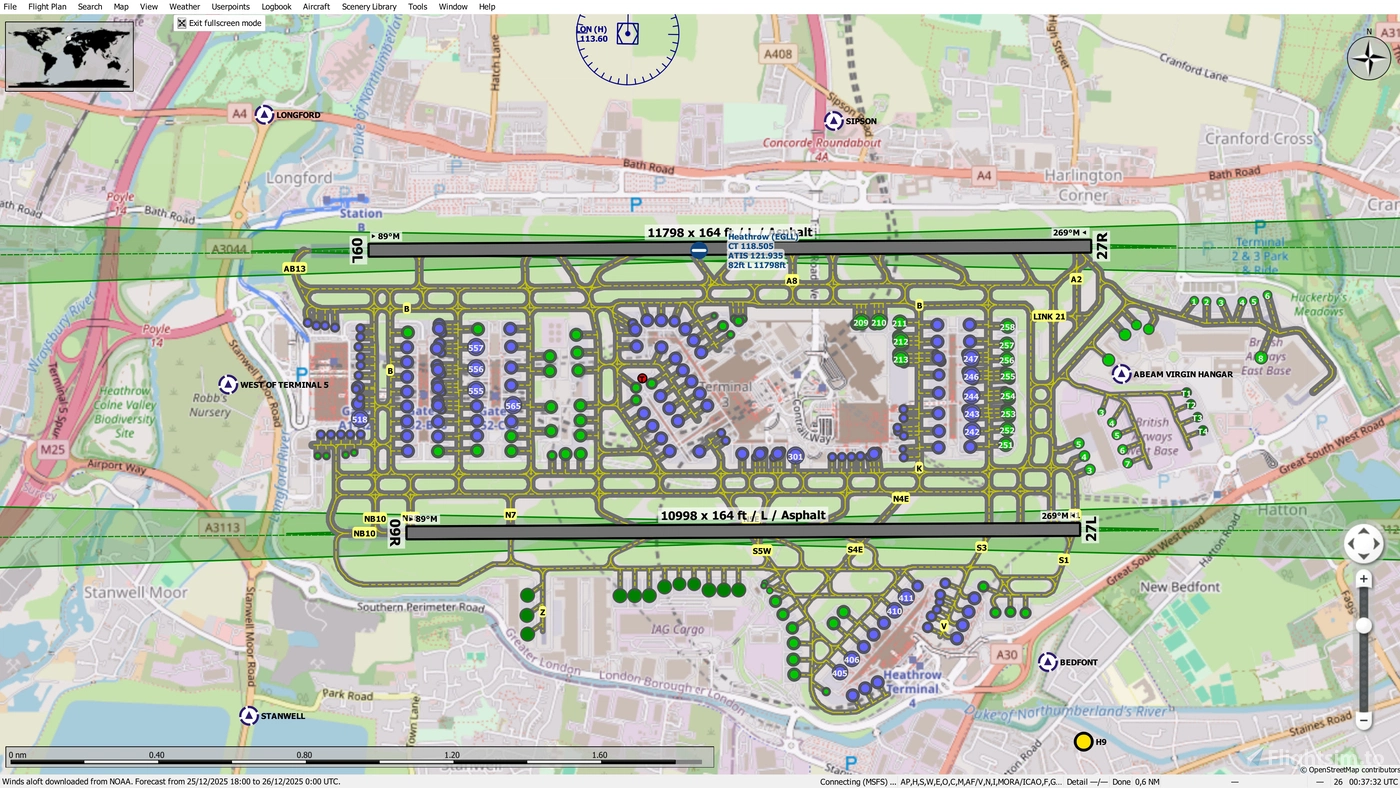 Little Navmap - Helicopter routes in the London CTR and London City CTR ...