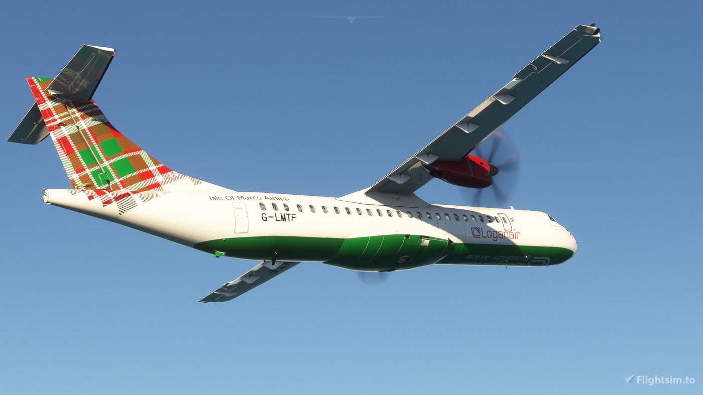 Loganair Isle of Man special G-LMTF for Microsoft Flight Simulator | MSFS