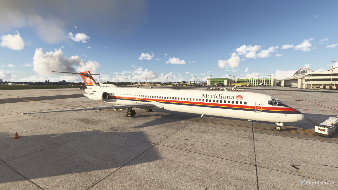 MD-83 | Meridiana EC-EZR | Fly the Maddog X (20th Anniversary) para ...