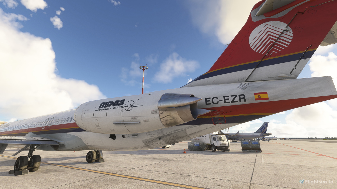 MD-83 | Meridiana EC-EZR | Fly the Maddog X (20th Anniversary) para ...