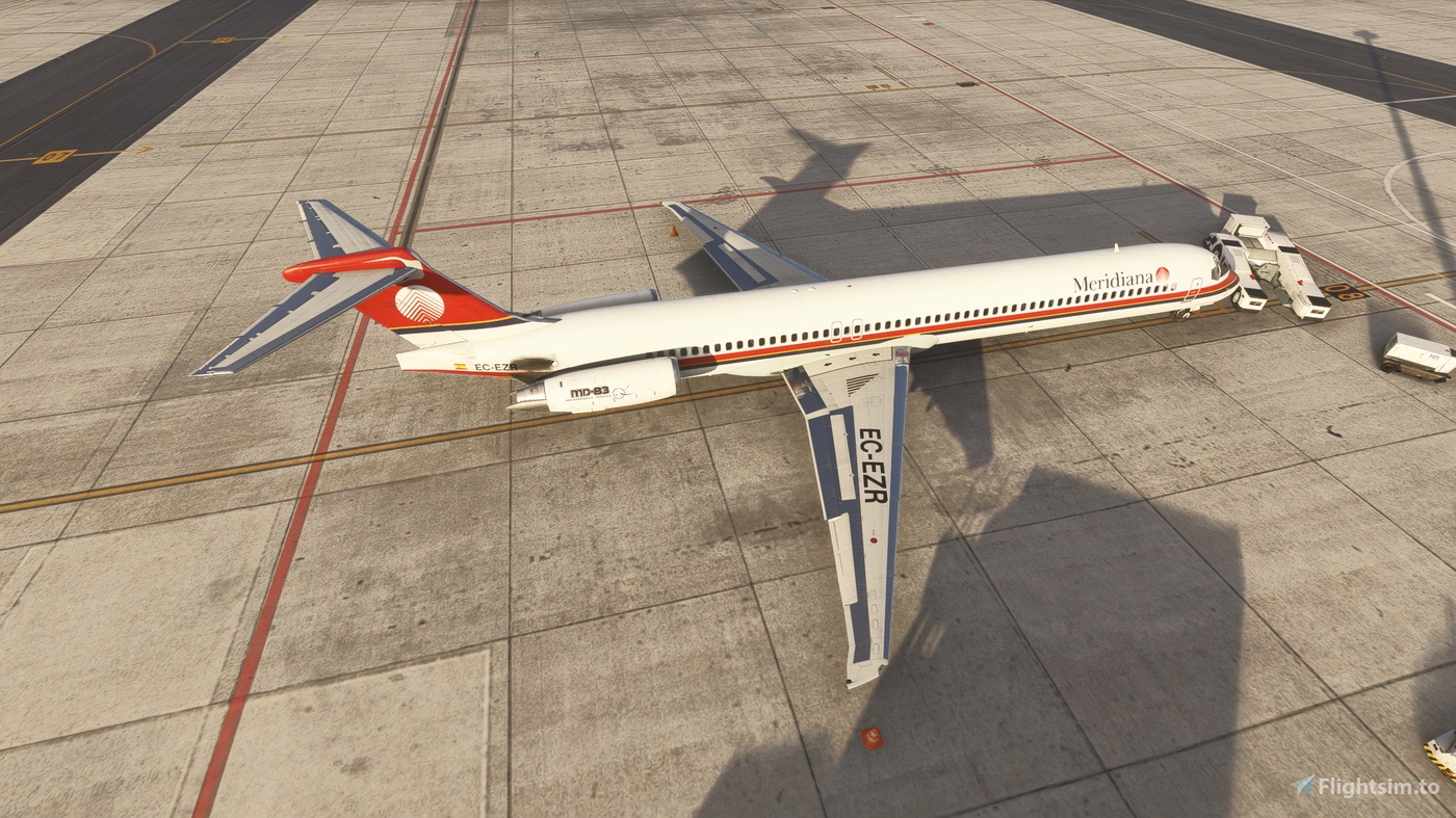 MD-83 | Meridiana EC-EZR | Fly the Maddog X (20th Anniversary) para ...