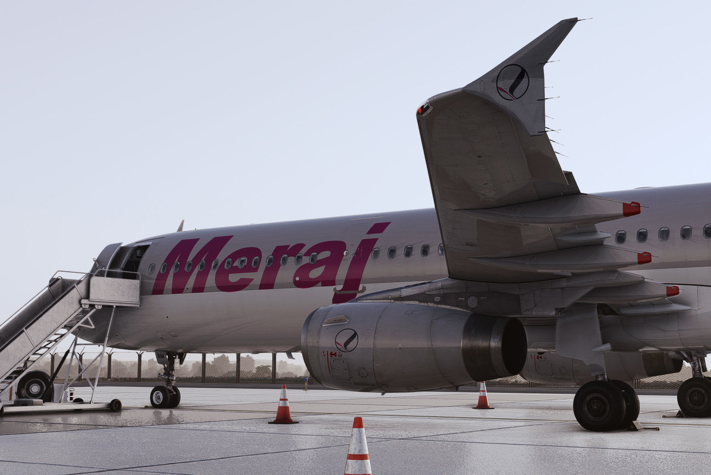 Meraj Airlines Airbus A321 – EP-SSM | 4K (Cabin) para Microsoft Flight ...