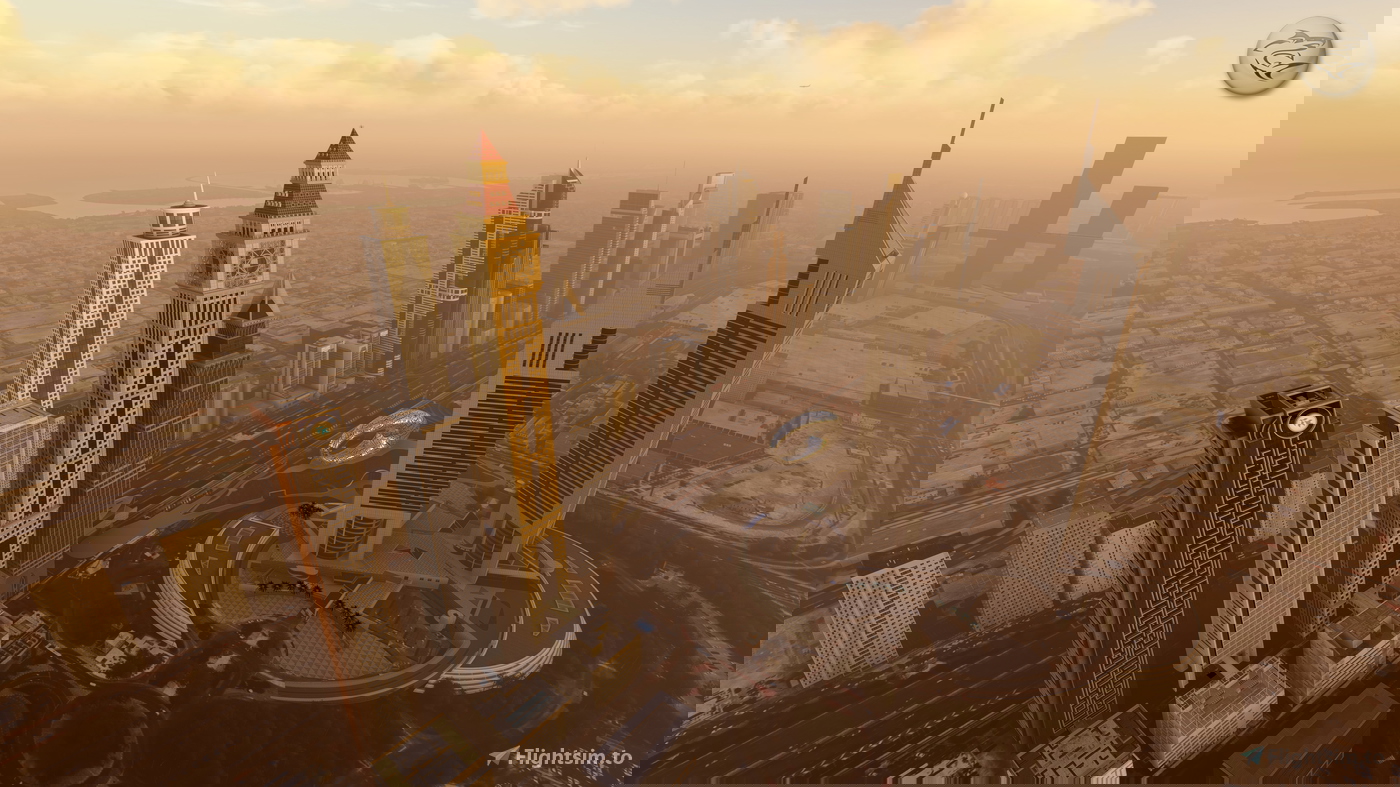 Merge ORBX + iniBuilds Dubai landmarks pour Microsoft Flight Simulator ...