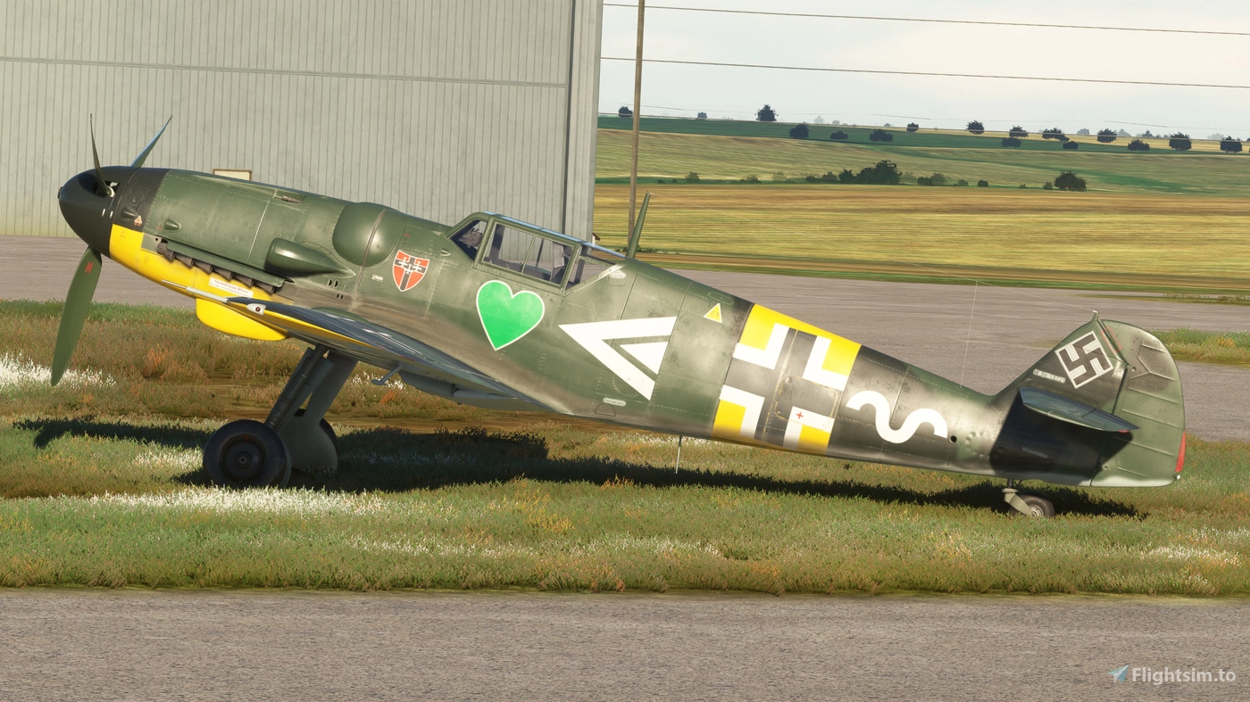 Messerschmitt Bf 109G-2 W.Nr. 13721 "Weiße DoppelWinkel" Stab III./JG ...