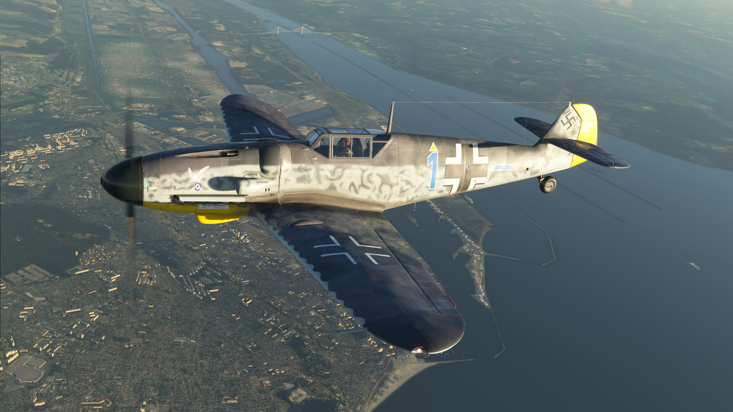 Messerschmitt Bf 109G-4 "Blaue 1" 12./JG 2 - MSFS Add-on - Flightsim.to