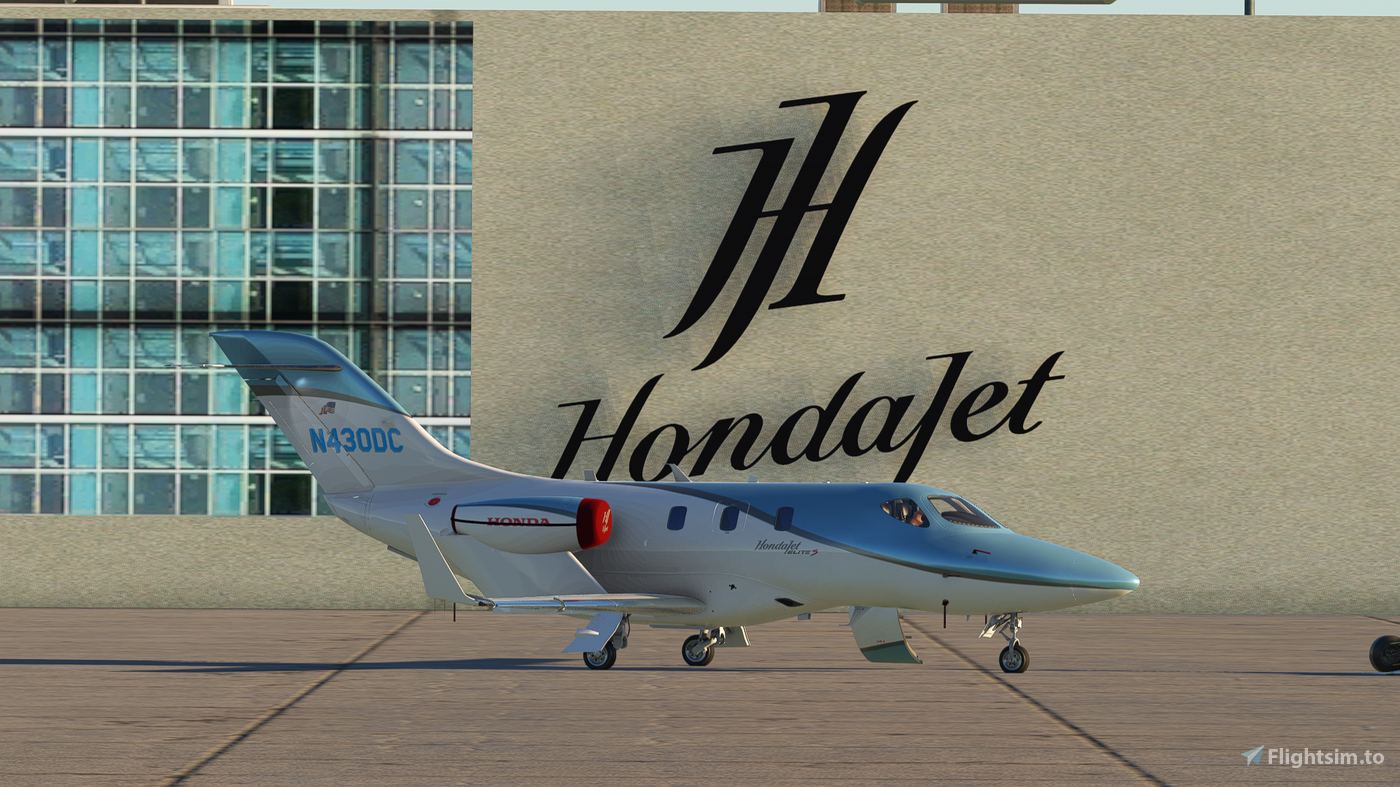 [MG HJET HA420] N430DC (iOptimize Realty INC. Own) with Simbrief ...