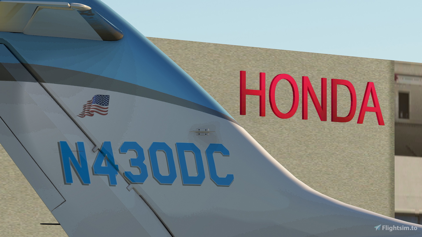 [MG HJET HA420] N430DC (iOptimize Realty INC. Own) with Simbrief ...