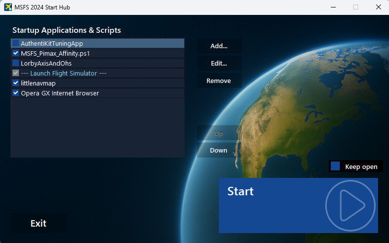 Flightsim.to - Activities - Release - MSFS 2024 Start Hub