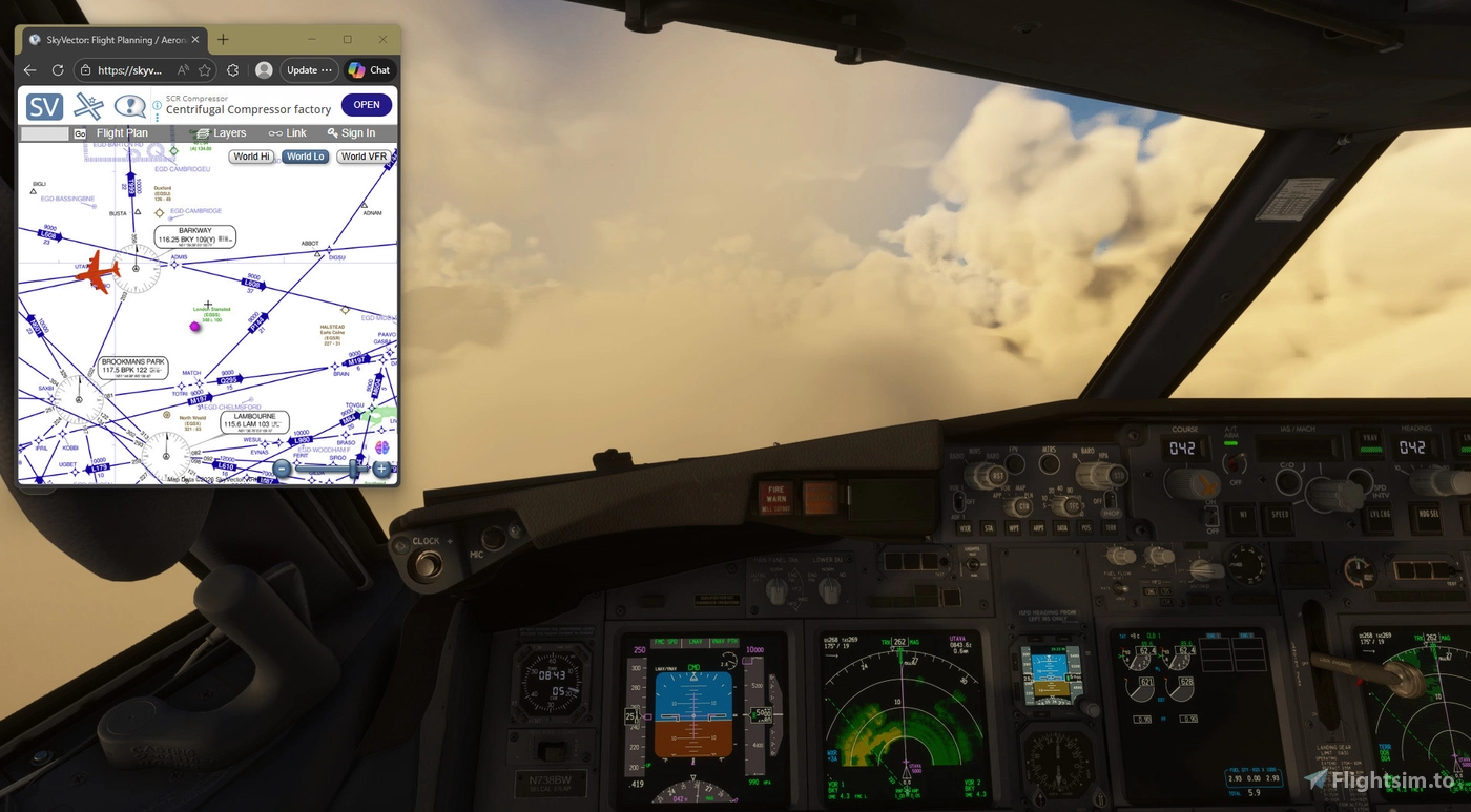 MSFS Skyvector Connector voor Microsoft Flight Simulator | MSFS