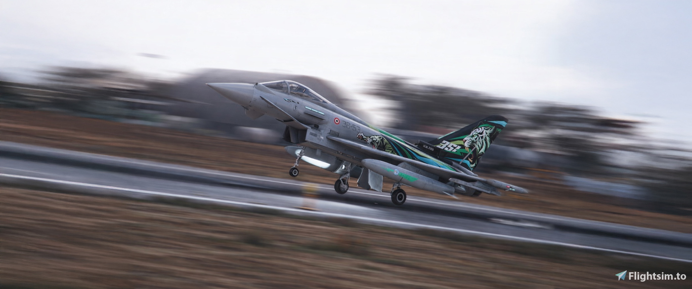 NATO Tiger Meet 2025 (Special Color) - 351° Squad. | EFA Typhoon ...