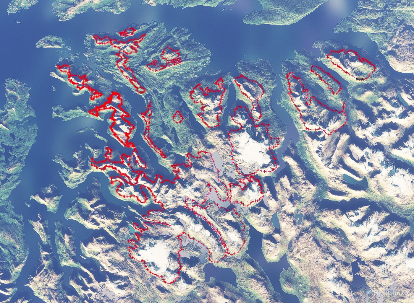 Ofoten Area High Trees Removal para Microsoft Flight Simulator | MSFS
