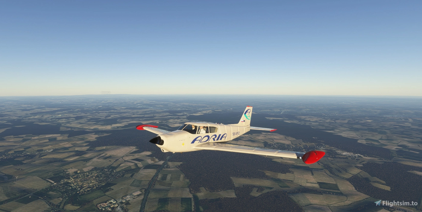 Piper PA-24 Comanche ADRIA Airways S5-VYZ (A2A) para Microsoft Flight ...