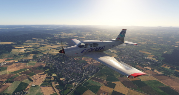 Piper PA-24 Comanche ADRIA Airways S5-VYZ (A2A) für Microsoft Flight ...