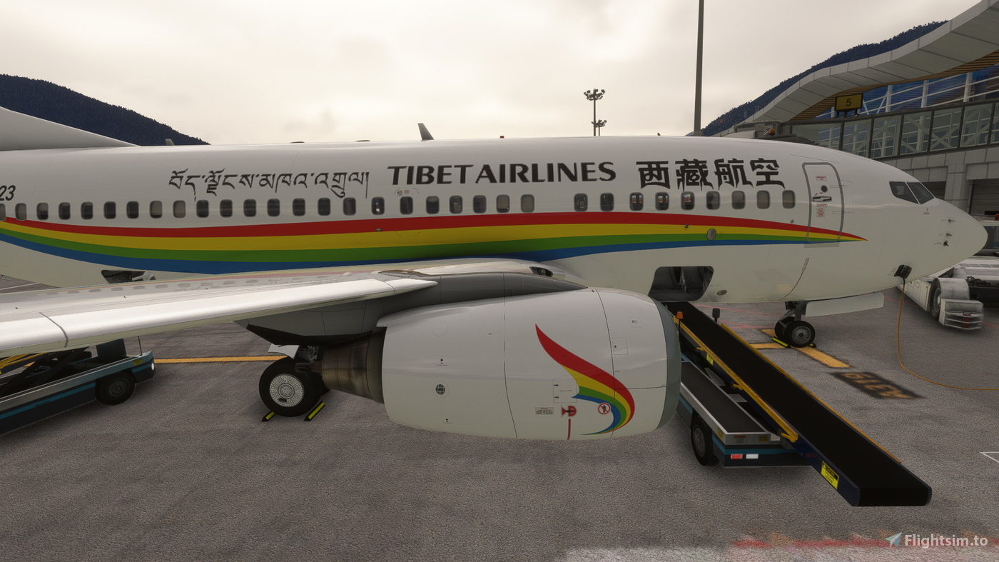 PMDG 737-600 Tibet Airlines dla Microsoft Flight Simulator | MSFS