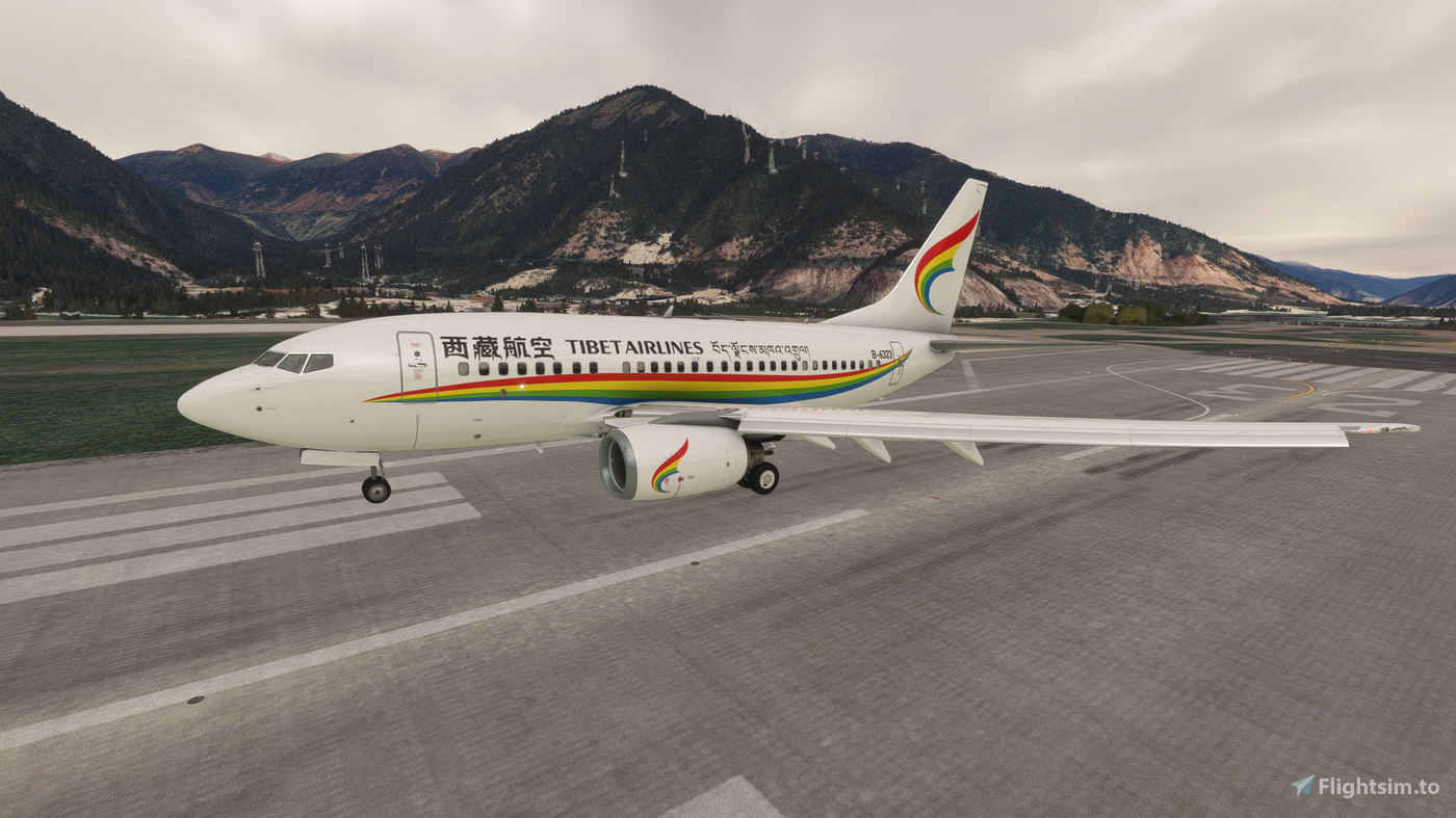 PMDG 737-600 Tibet Airlines dla Microsoft Flight Simulator | MSFS