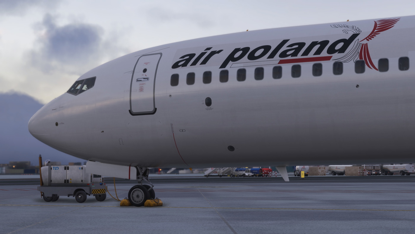 PMDG 737-800 - Air Poland Pack [8K] för Microsoft Flight Simulator | MSFS