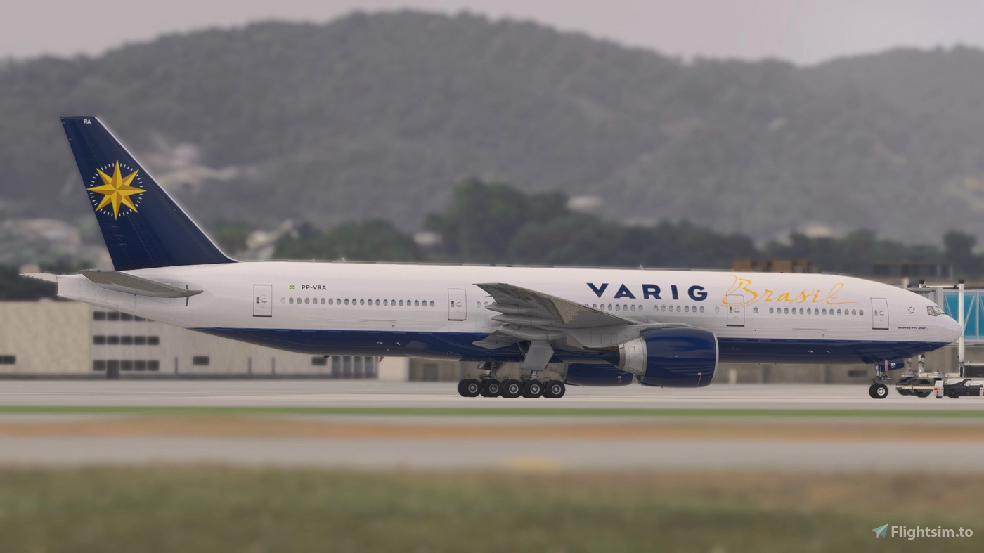 PMDG 777-200 VARIG FLEET PACK MSFS24 für Microsoft Flight Simulator | MSFS