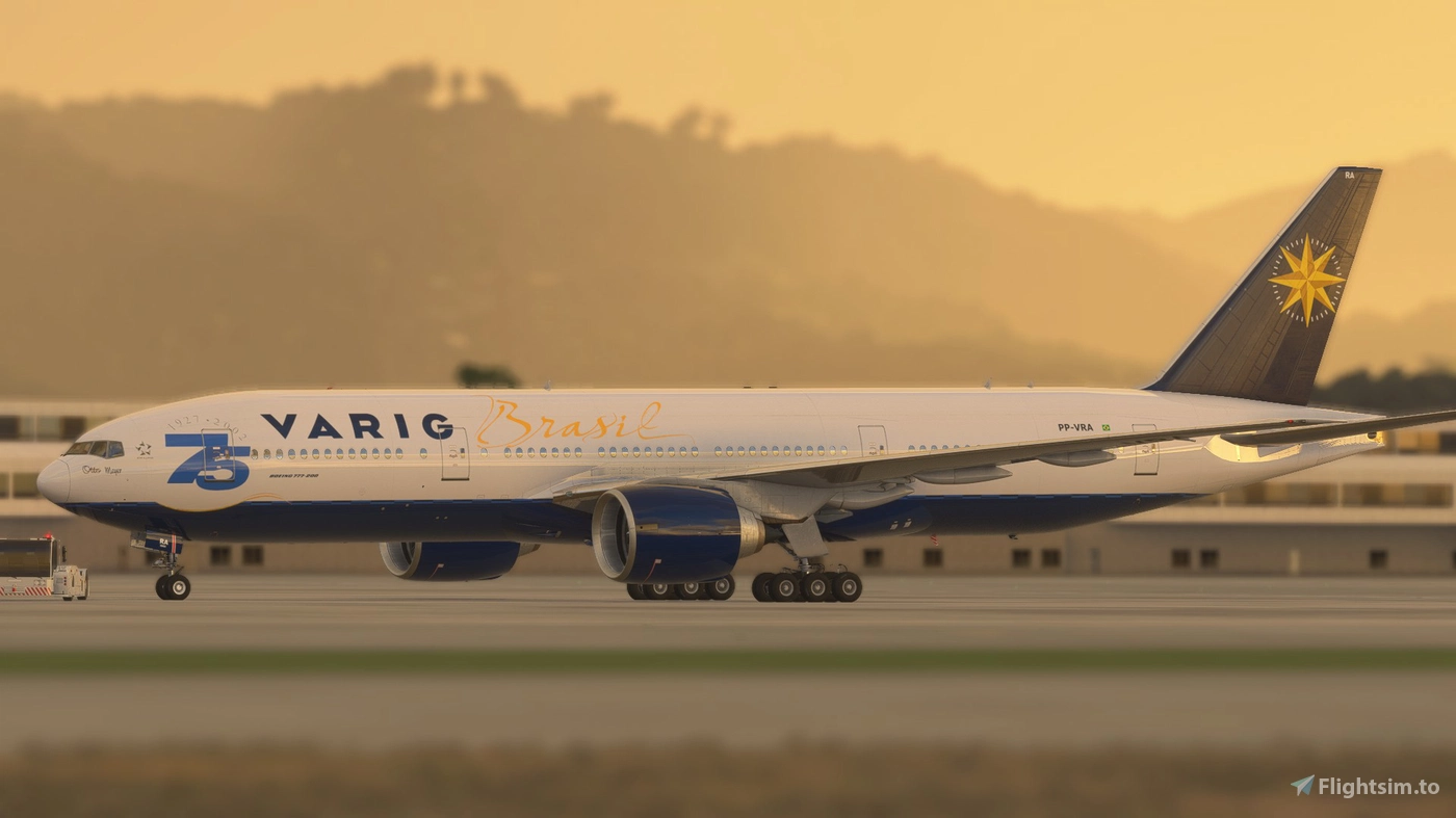 PMDG 777-200 VARIG FLEET PACK MSFS24 para Microsoft Flight Simulator | MSFS