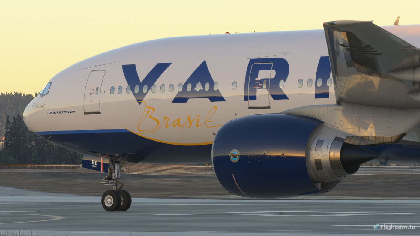 PMDG 777-200 VARIG FLEET PACK MSFS24 para Microsoft Flight Simulator | MSFS