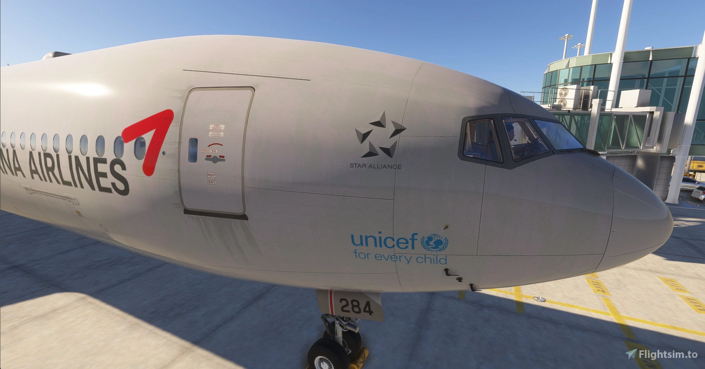 PMDG 777-300ER Asiana airlines (HL8284) w/cabin (4K) для Microsoft ...