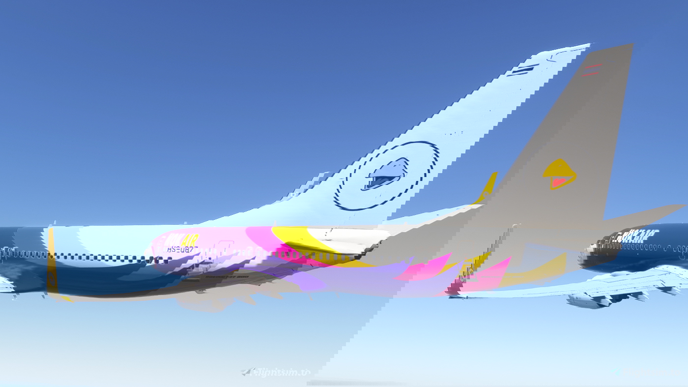 PMDG B737-800 | NOK AIR HS-DBZ | Requested per Microsoft Flight ...