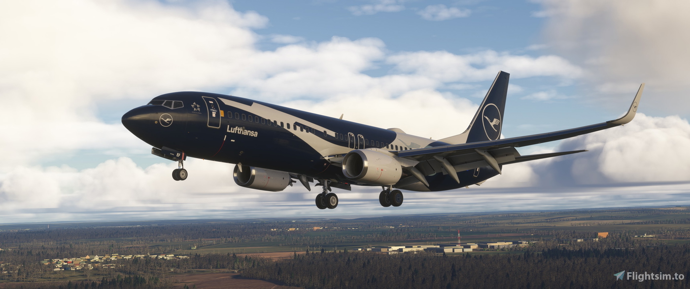 PMDG B737-800 Lufthansa 100 Year Anniversary (fictional) pro Microsoft ...