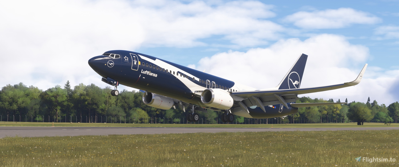 PMDG B737-800 Lufthansa 100 Year Anniversary (fictional) for Microsoft ...