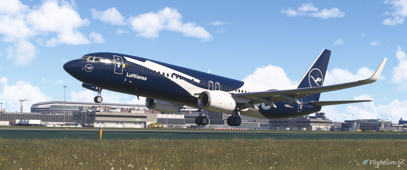 PMDG B737-800 Lufthansa 100 Year Anniversary (fictional) for Microsoft ...