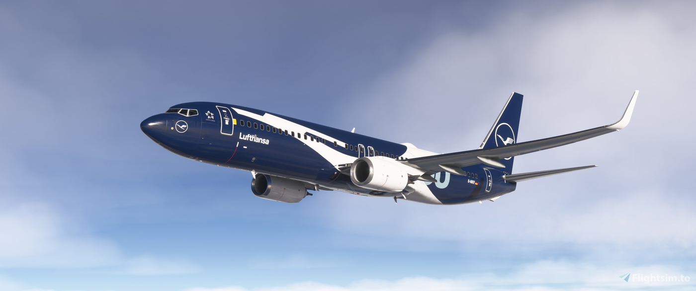 PMDG B737-800 Lufthansa 100 Year Anniversary (fictional) for Microsoft ...