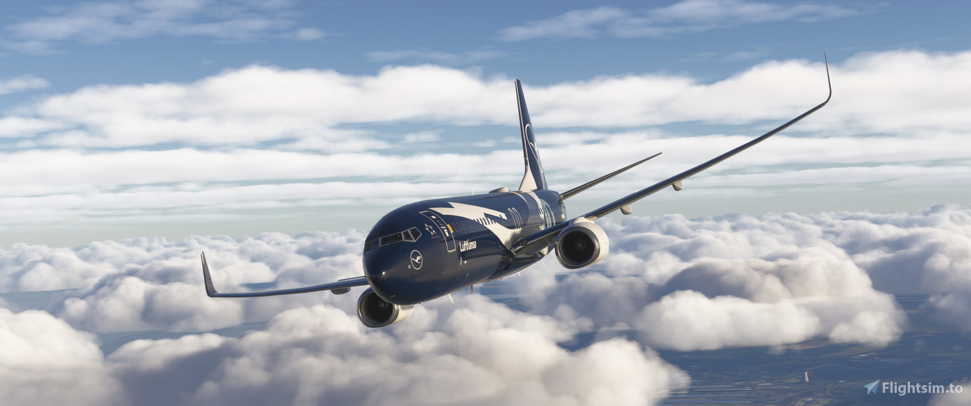 PMDG B737-800 Lufthansa 100 Year Anniversary (fictional) for Microsoft ...