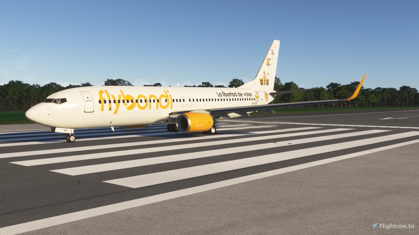 PMDG Boeing 737-800 | Flybondi | LV-KJF para Microsoft Flight Simulator ...